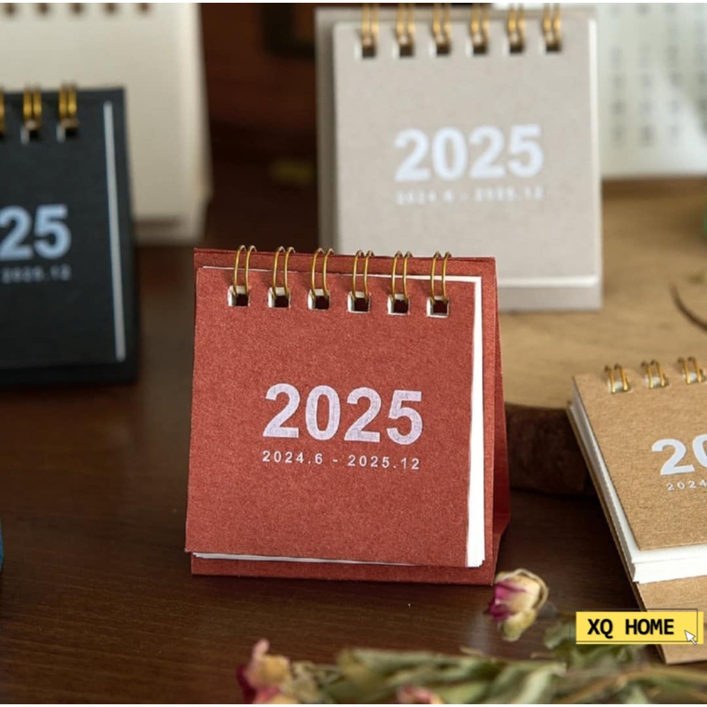 2025 Calendar Mini Calendar 2025 Desktop Calendar Kalendar Kecil Small ...