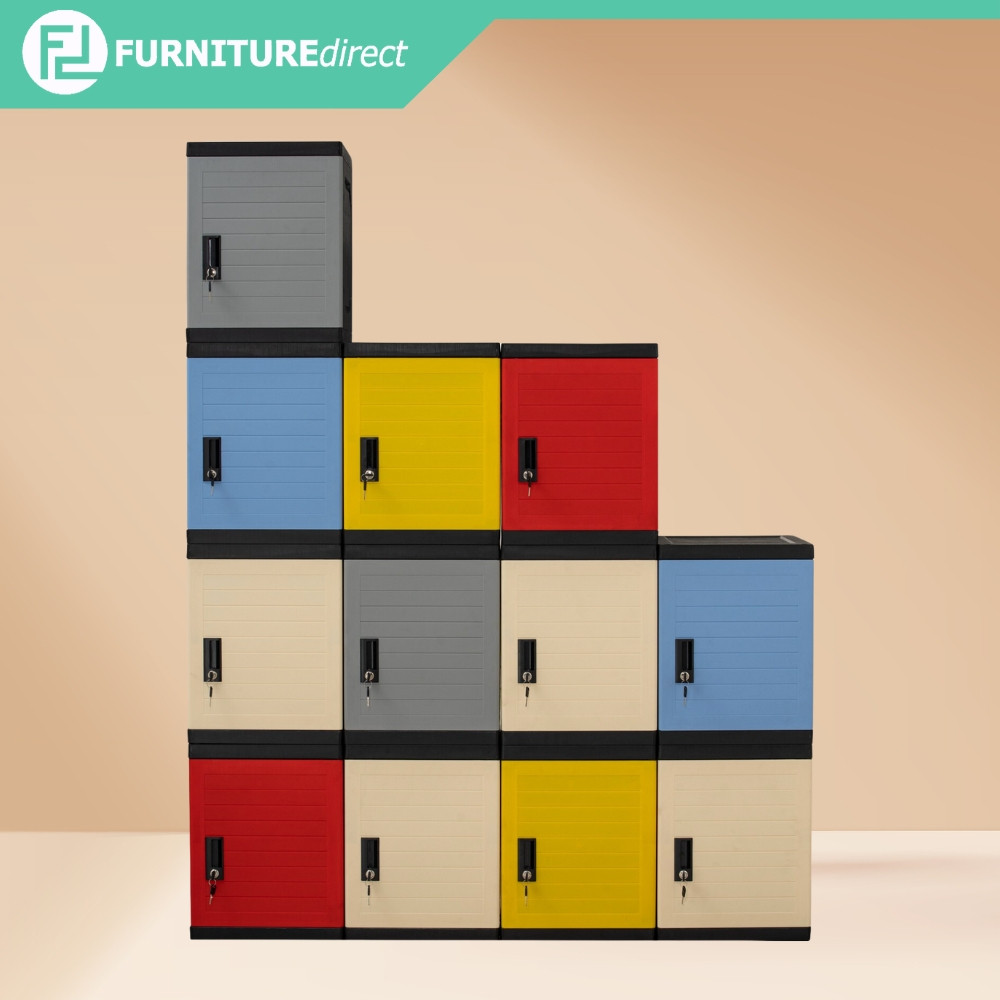 Furniture Direct OPTIMUS Modular Cube Plastic Locker-stackable locker storage cabinet | Shopee ...