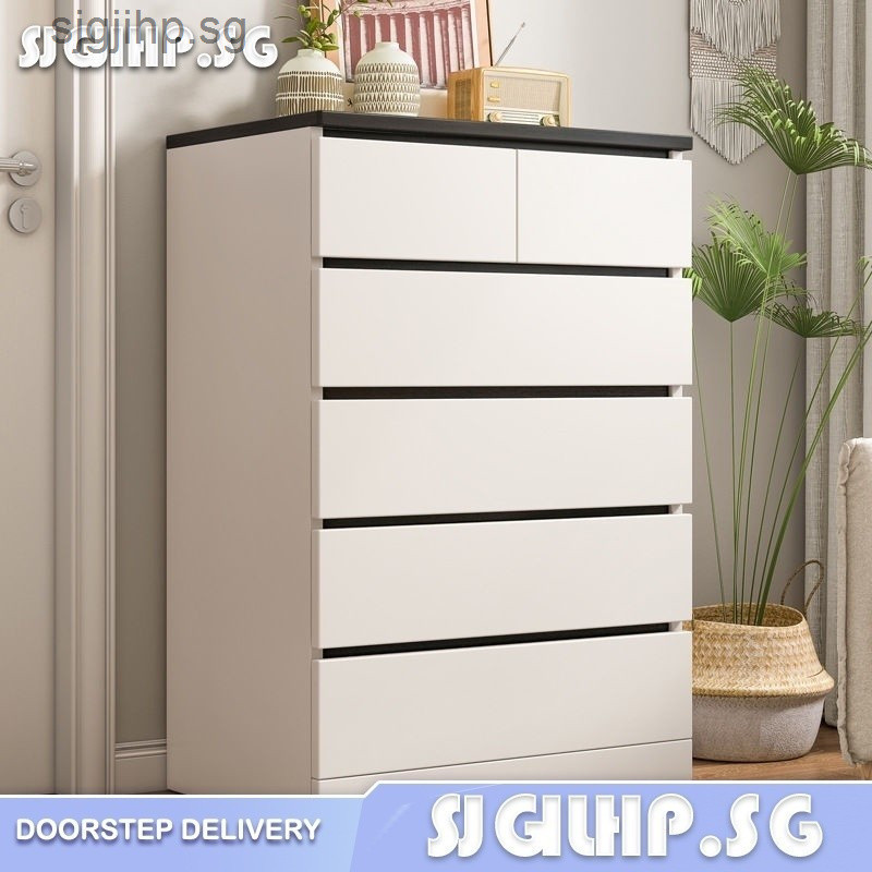 sjgjhp Household Bedroom Simple Modern Storage Cabinet Wall Multi ...