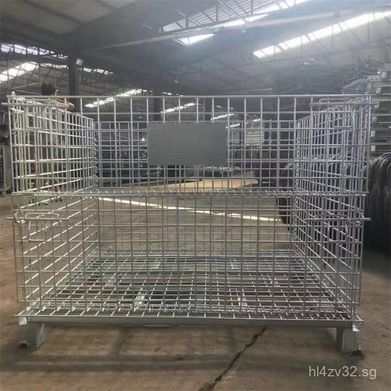 Foldable Storage Cage Mobile Iron Frame Storage Cage Butterfly Cage ...