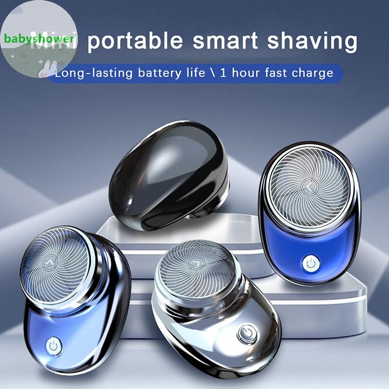 Babyshower Electric Shaver Portable Razor Travel Attire Wet And Dry Men ...