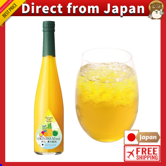 Fukuda Farm｜Japanese Kyushu Fruit Syrup｜500ml｜Diluted Syrup｜Fruit ...