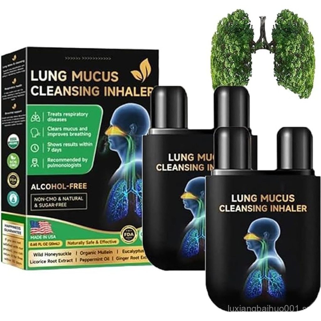 Raindew Herbal Lung Cleansing Inhaler, Lung Mucus Care Inhaler Natural ...