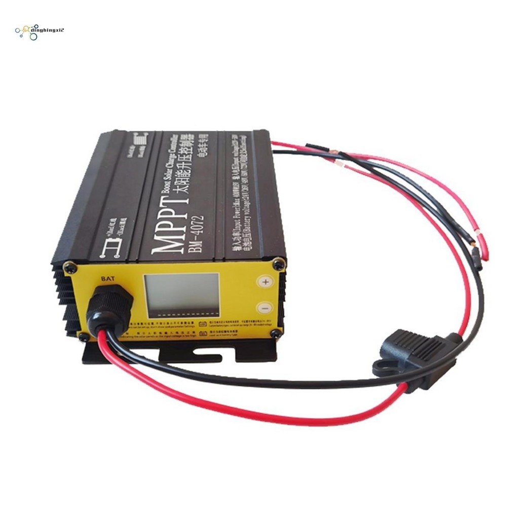 MPPT Solar Boost Charge Controller 400W Booster Voltage Regulator for 24V 36V 48V 60V 72V Lead ...