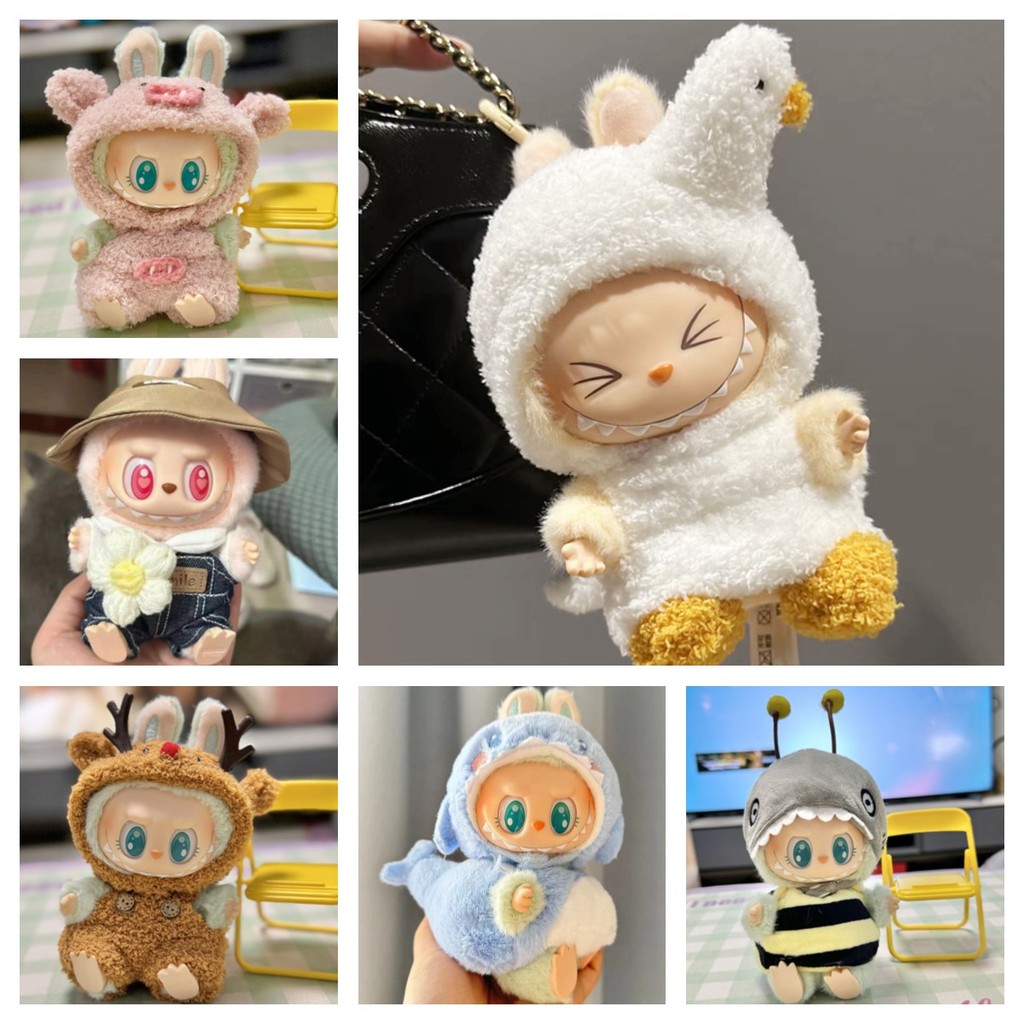 Mini Plush Doll'S Clothes Outfit Accessories For Korea Kpop Exo Labubu ...