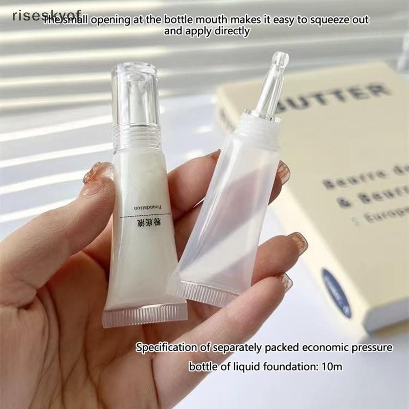 riseskyof 10/15ML Cosmetic Soft Tubes Eye Cream Lotion Liquid ...