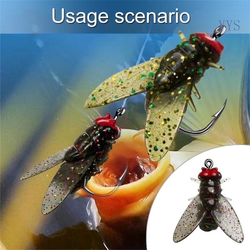 YYS 20Pcs Fly Spinner Swim Baits Fly Fishing Baits Trout Jigs Swimbaits ...