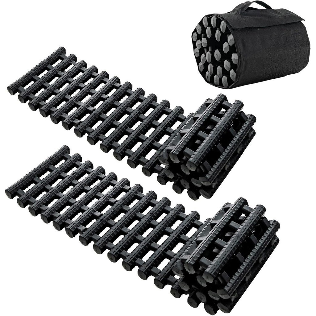 TANGZON 2PCS Recovery Traction Boards, Portable Emergency Traction ...