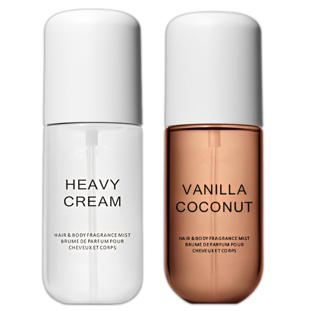 Heavy Cream Body & Hair Mist Perfume - Vanilla Coconut Fragrance for ...