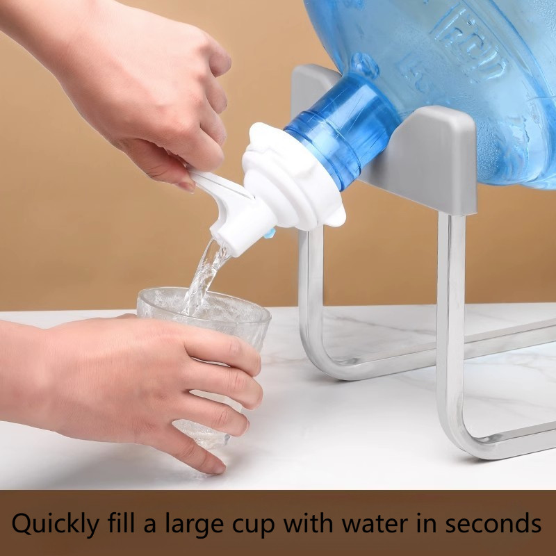 1Pc Simple Bucket Water Storage Rack Large Bucket Mineral Water ...