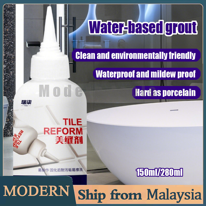 Tile reform grouting fix waterproof anti-fungus 280ml | Shopee Singapore