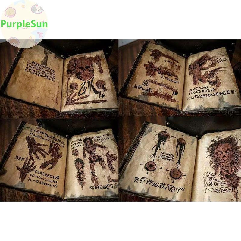 PurpleSun New Necronomicon Dark Magic Book Demon Evil Dead Summon Book ...