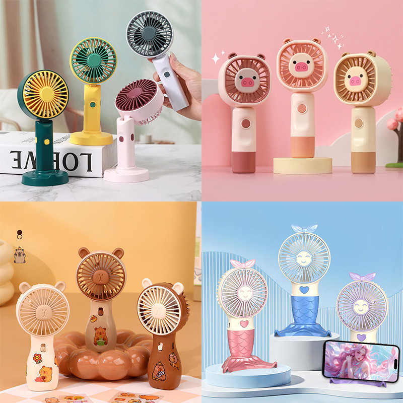 ST2 Ne Zha 2 Portable Handheld Mini Fan Gift For Kids Cartoon Netra ...