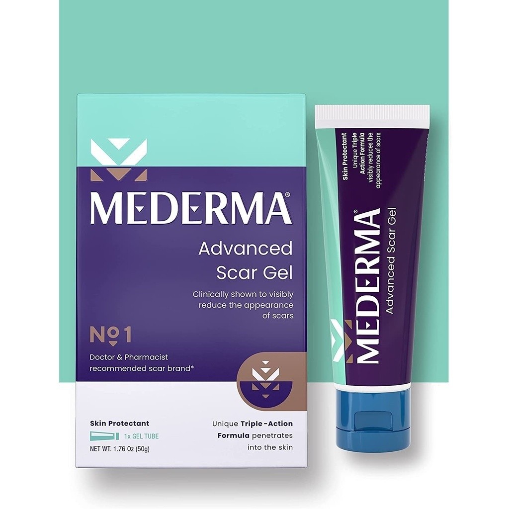 【SG Shipment】50G Mederma Advanced Scar Gel - 2021 Series Reduces the ...