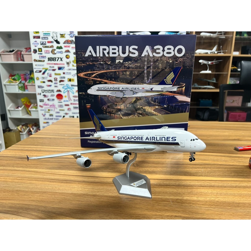 [Ready Stock] Brand New Ready Stock SQ Wings 1/200 Singapore Airbus ...