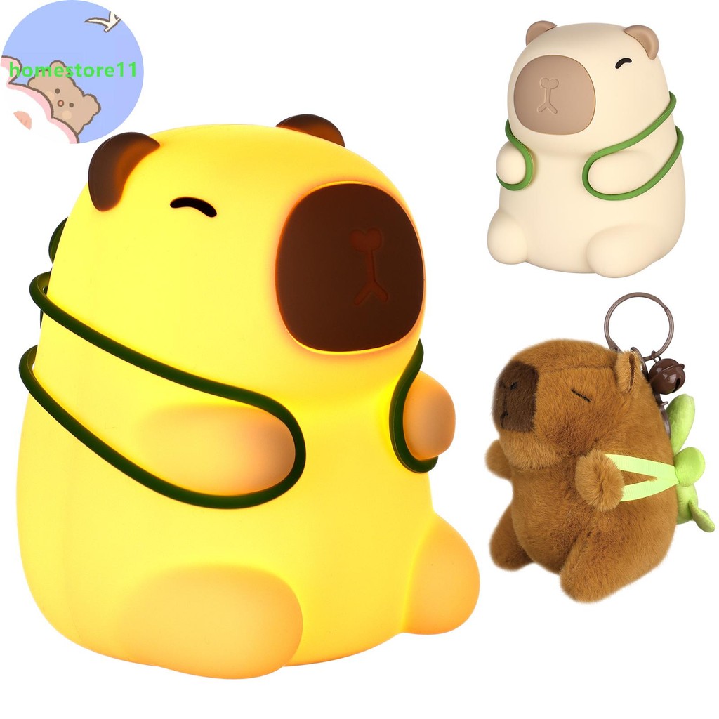 Homestore Capybara Night Light,Cute Capybara Light with 7 Colors 3 ...