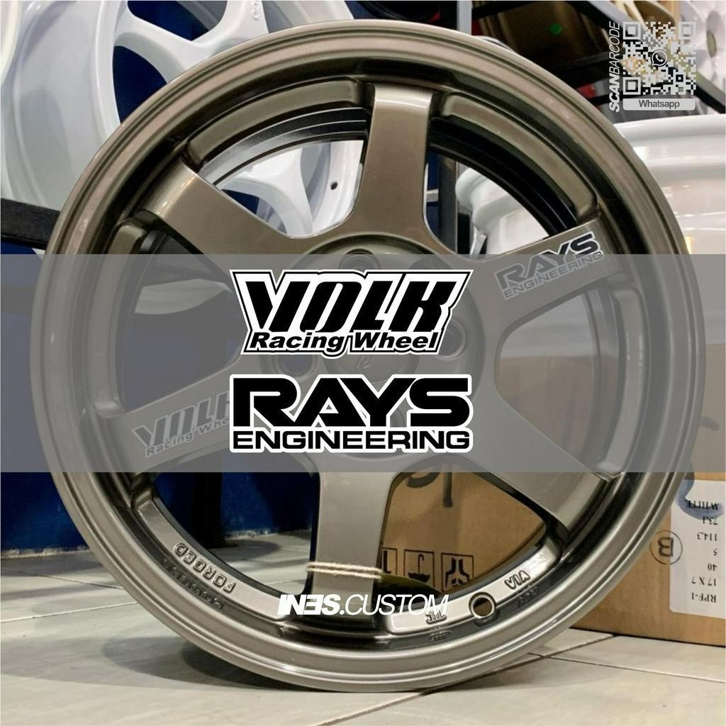 Volk RACING STICKER RAYS ENGINEERING STICKER JDM CAR VELG STICKER ...