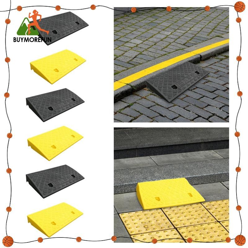 [Buymorefun] Curb Ramp Lightweight Portable Heavy Duty Ramp Pad ...