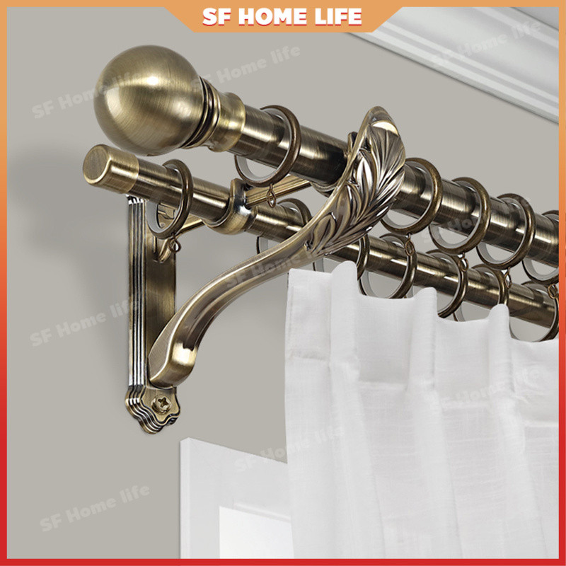 SF Customized Curtain Rail/Rod Roman Rod Curtain Rod Electroplating ...