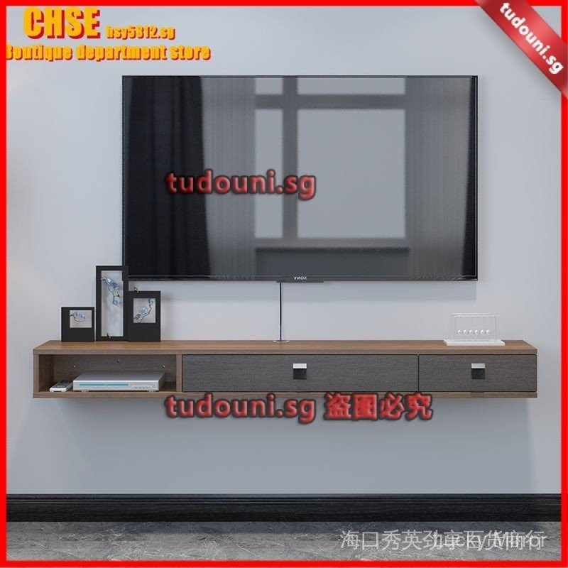 Free shipping TV console nordic wall-mounted TV cabinet wall cabinet ...