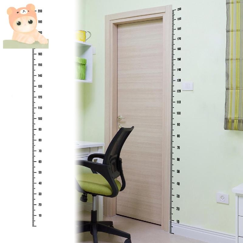 Measurement Height Decal Wall Height Chart Ruler Decal Sticker for ...