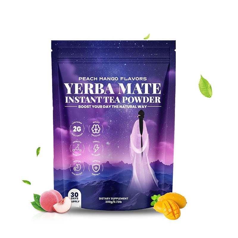 Yerba Mate Instant Tea Powder Replenish Body Energy Instant Tea Powder ...