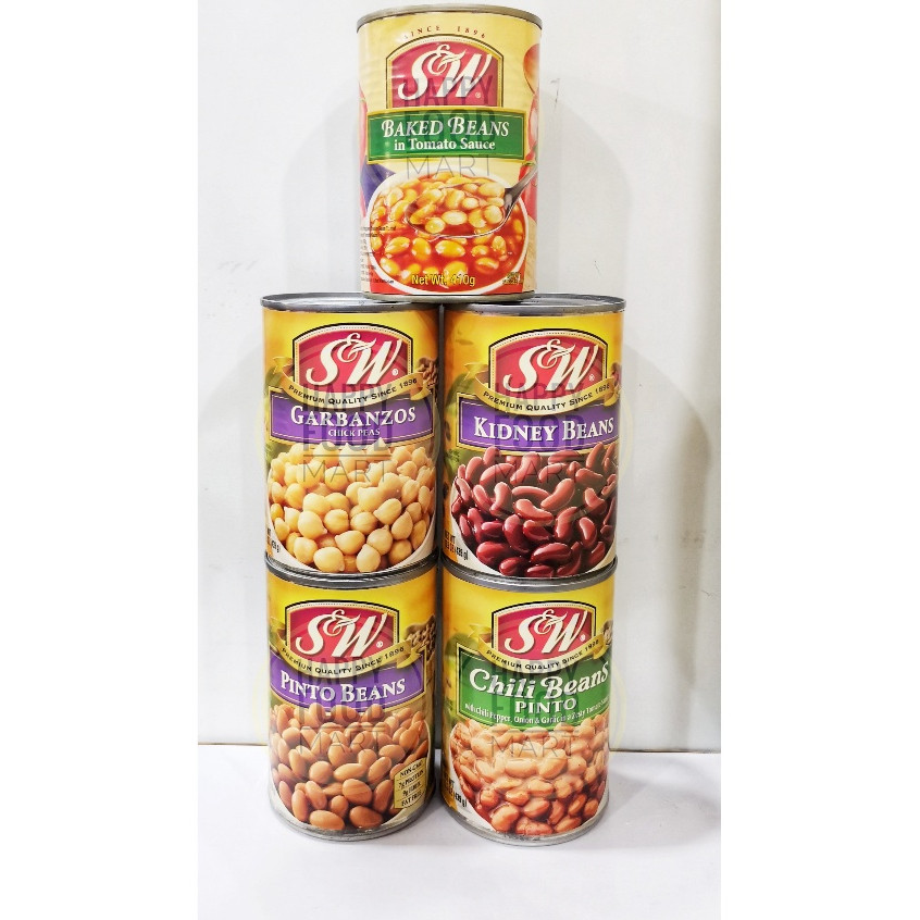 MERAH [SDW] pekanbaru/[BPOM RI] S&W BAKED BEANS IN TOMATO SAUCE/SW ...