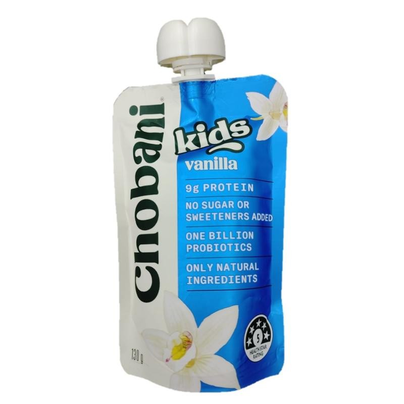 Chobani Kids Pouch Vanilla Yoghurt, 130g | Shopee Singapore