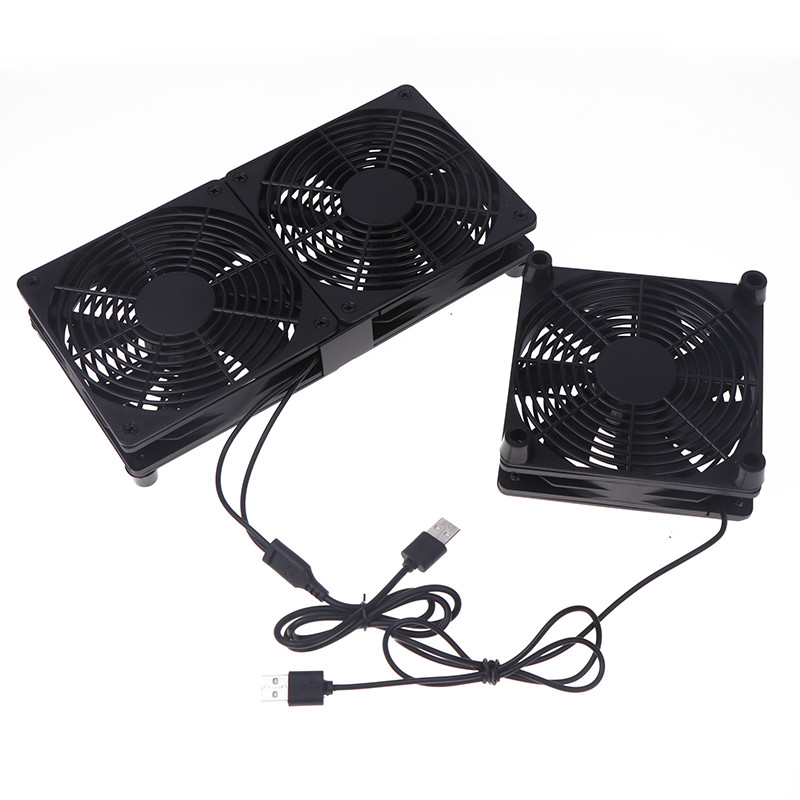 [XFD] 1 Set High Airflow Cooling Fan For Router Modem Receiver 120mm ...
