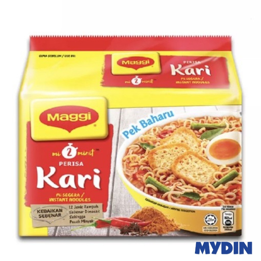 Maggi Noodles Curry Flavoured 5 x 79g Shopee Singapore