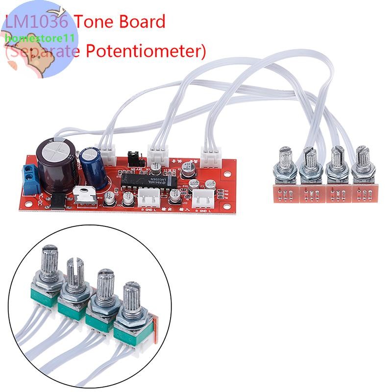 Homestore LM1036 tone board separate potentiometer treble bass balance ...