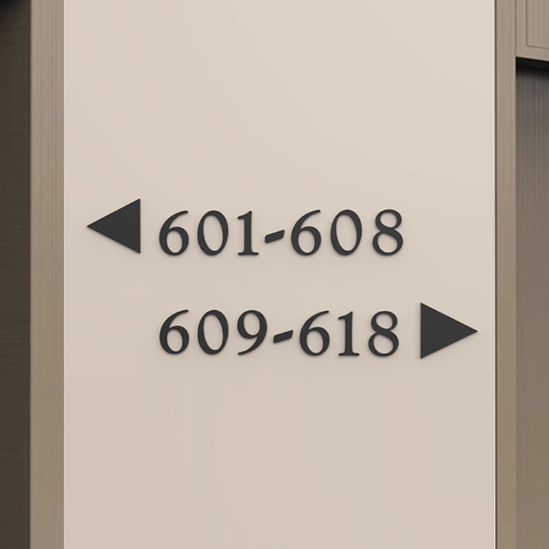 Customised Unit Sign door sign door unit number Custom Number Signage ...