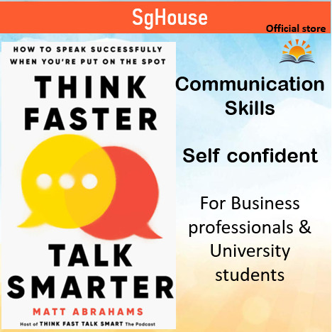 Think Faster Talk Smarter by Matt Abrahams | Public Speaking & Communication Skills 迅思巧言 book ...