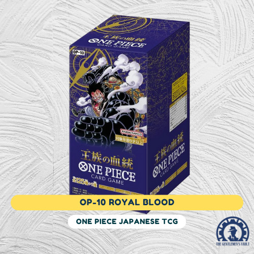 OP-10 Royal Blood Japanese Booster Box One Piece Card Game OP10 ...