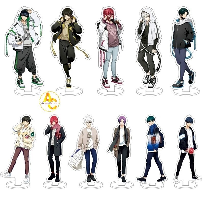 Standee Blue Lock Isagi Nagi Meguru Chigiri Reo Sae Itoshi Rin Baro 57 ...