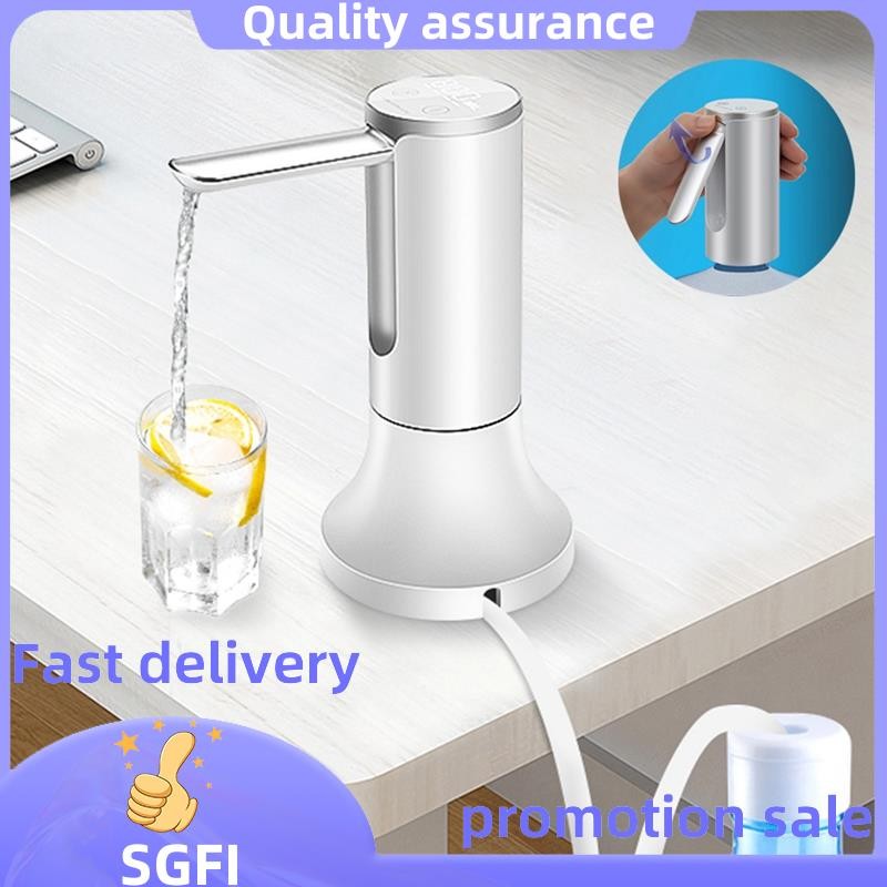 Electric Water Gallon Pump Foldable Automatic Water Dispenser ...