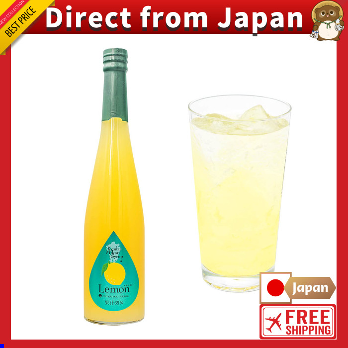 Fukuda Farm｜Japanese Kyushu Fruit Syrup｜500ml｜Diluted Syrup｜Lemon ...