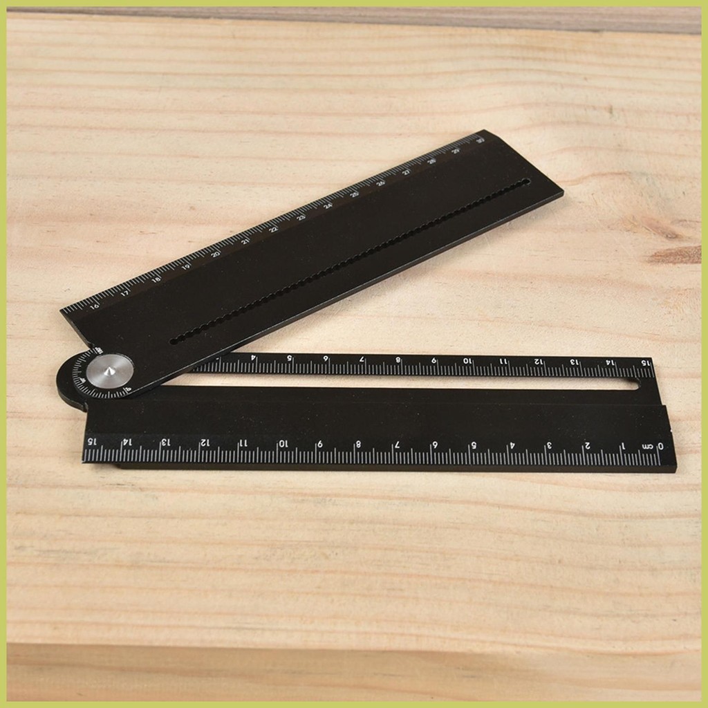 Angle Finder Ruler Sliding Geometry Scriber Measure Rulers Reversible ...