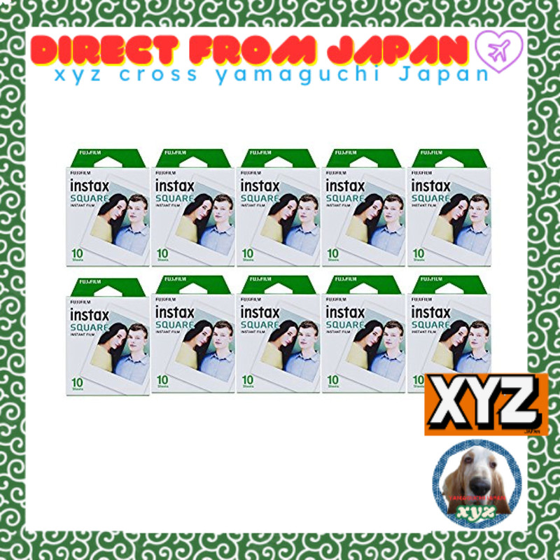 Direct from Japan 10-Pack Film for Fujifilm Hybrid Instant Camera Cheki ...
