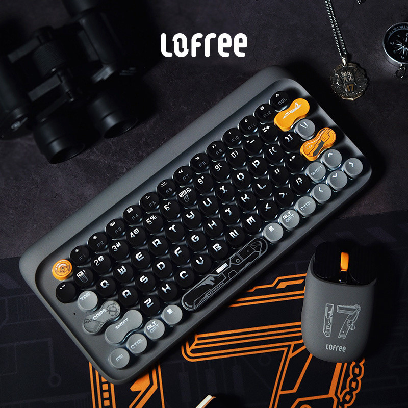 LOFREE Lofi Shandong Ship Mechanical Keyboard Wireless Mouse Silent ...