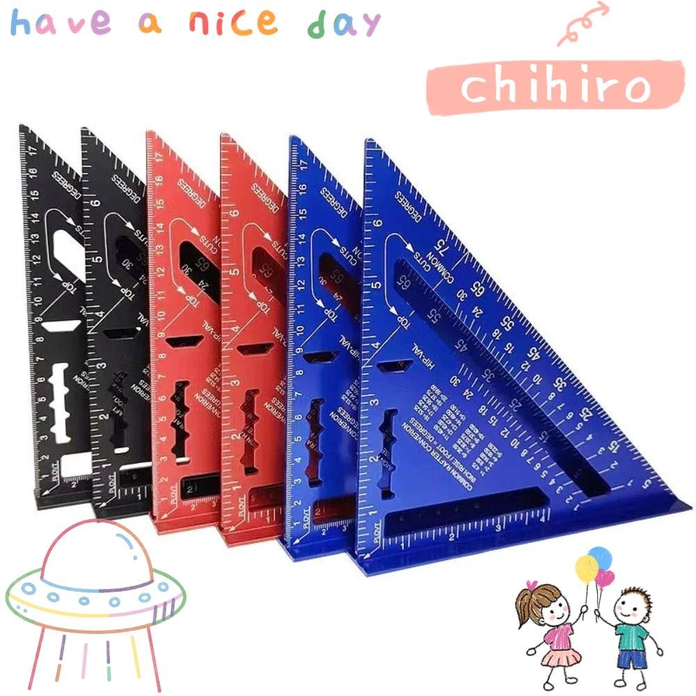 CHIHIRO Measurement Tool, Aluminium Alloy Precision 7Inch Triangle ...