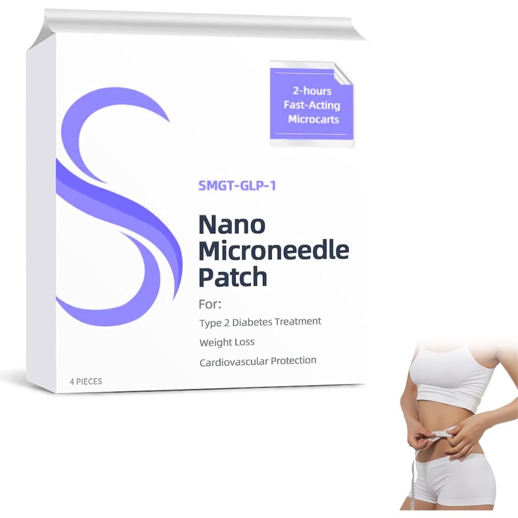 Nano Microneedle Patch,2025 New Upgrade SMGT-GLP-1 Microneedle Patches ...