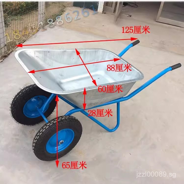 Single Wheel Trolley Construction Site Agricultural Sand Construction ...