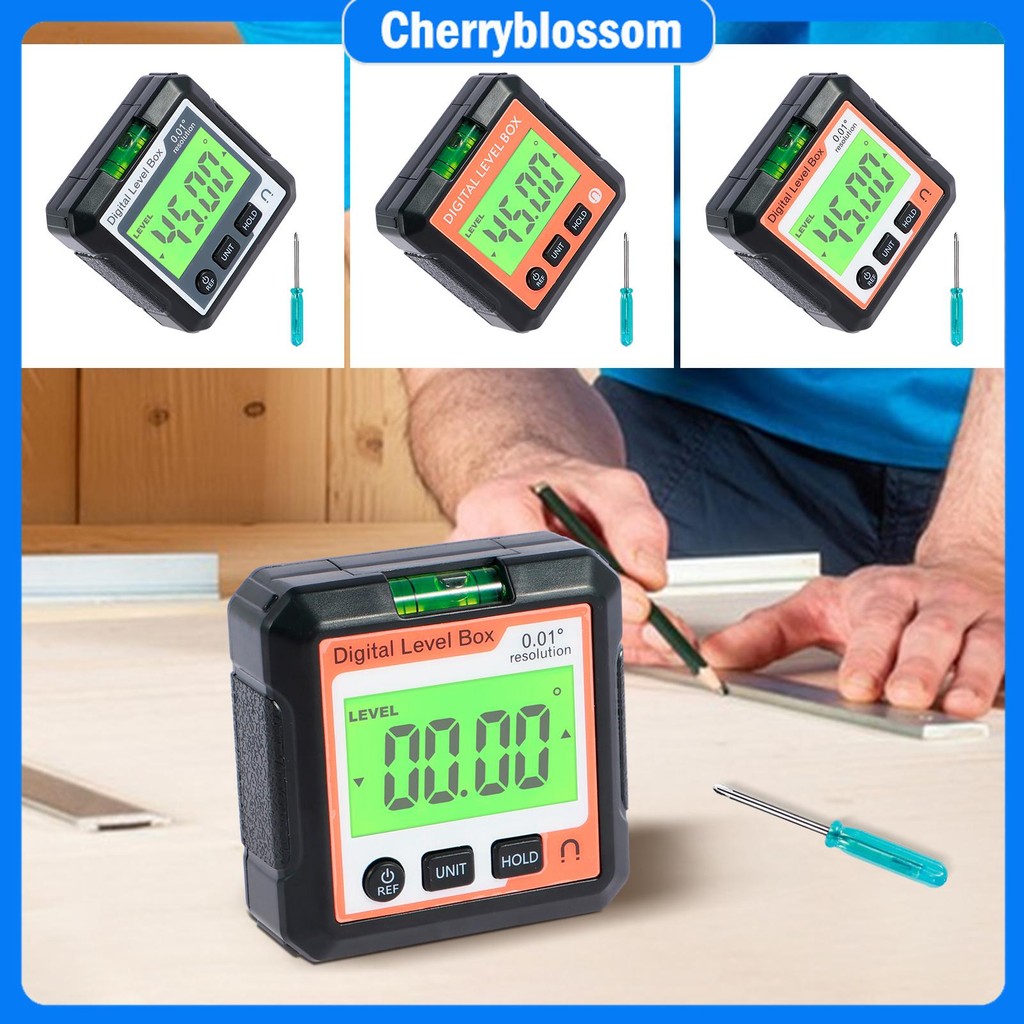 Digital Angle Finder Portable Digital Angle Gauge Magnetic Protractor ...