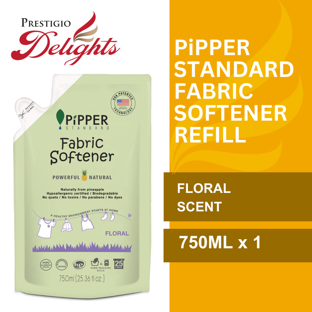 Pipper Standard Fabric Softener Floral Refill 750ml | Shopee Singapore