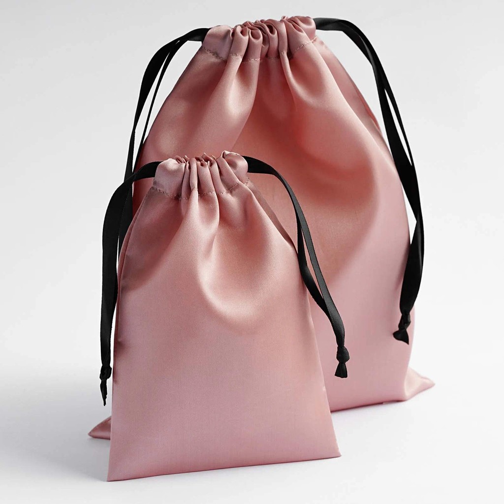 Luxury Silk Gift Bags Satin Bag Packaging Cosmetic Cute Wedding Party ...