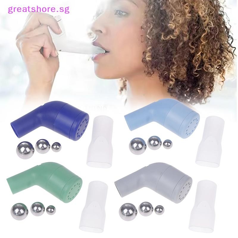 greatshore Handheld Lung Breathing Trainer Breathing Exercise ...