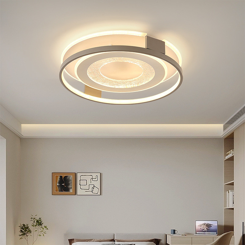 Bedroom LED ceiling light, modern and minimalist home lighting ...