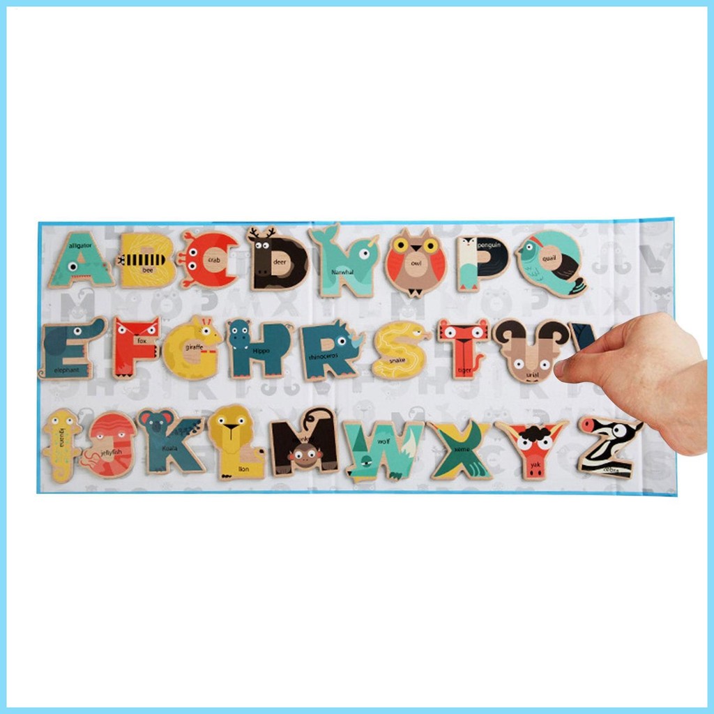 Magnetic Alphabet Letters Interactive Educational Letter Magnets ...