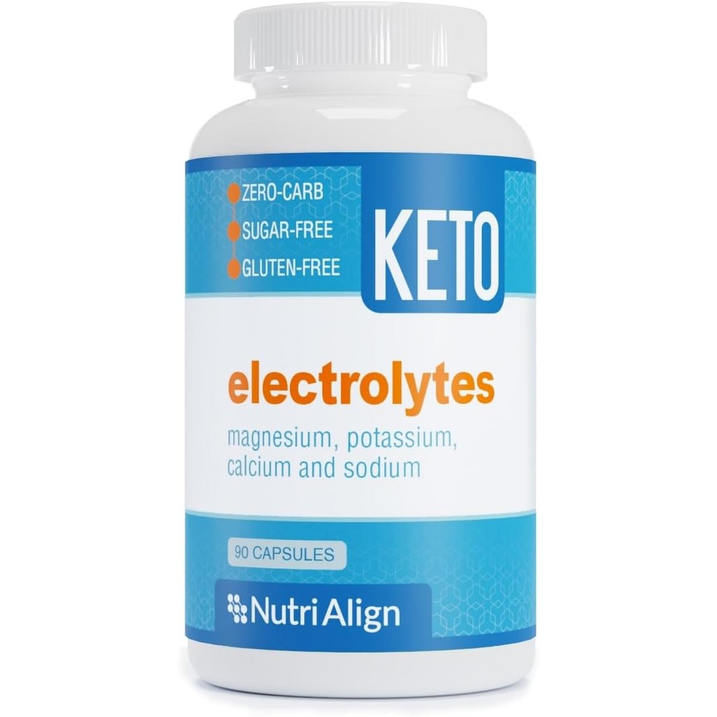 Nutri-Align Keto Electrolytes | 90 Electrolyte Capsules | Sodium ...